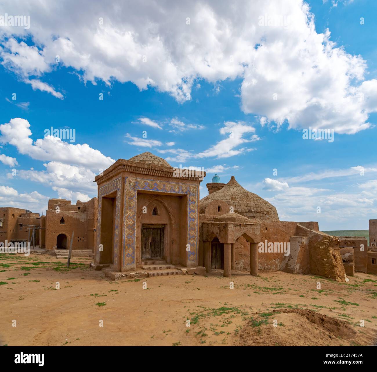 Ancient bathhouse in the capital of the Mongol Empire (Golden Horde ...