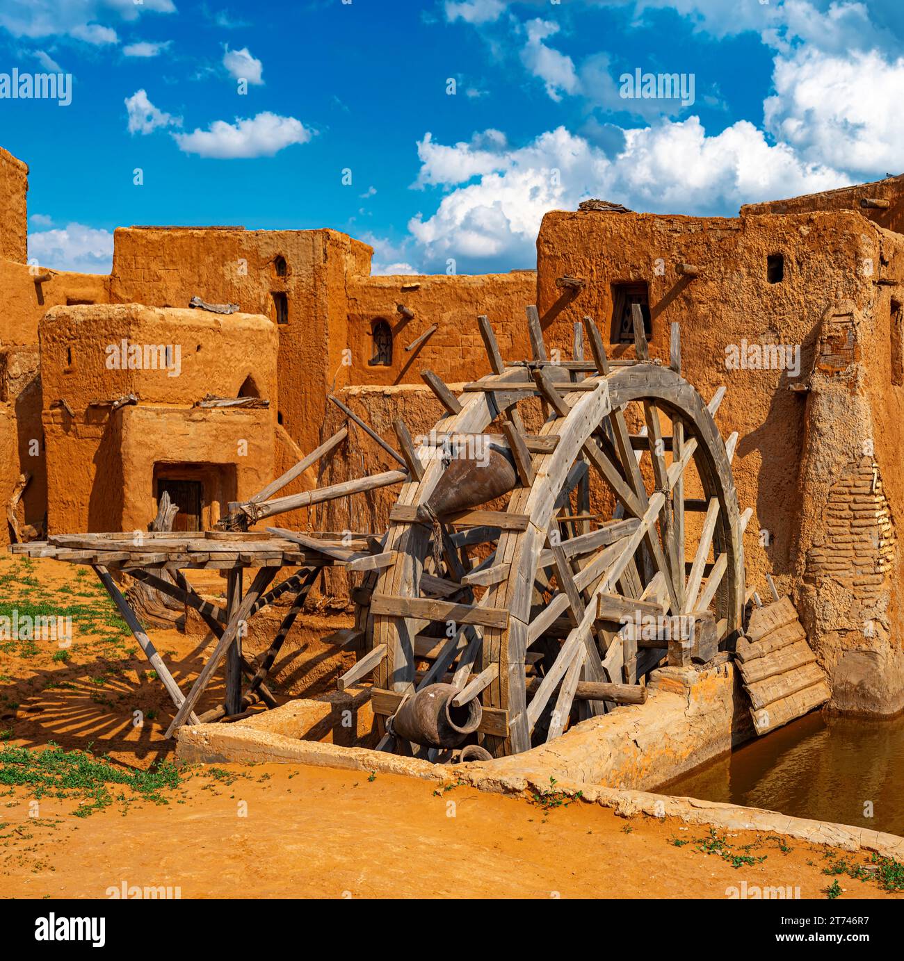 Water supply system (water supply) in ancient Central Asia Stock Photo ...