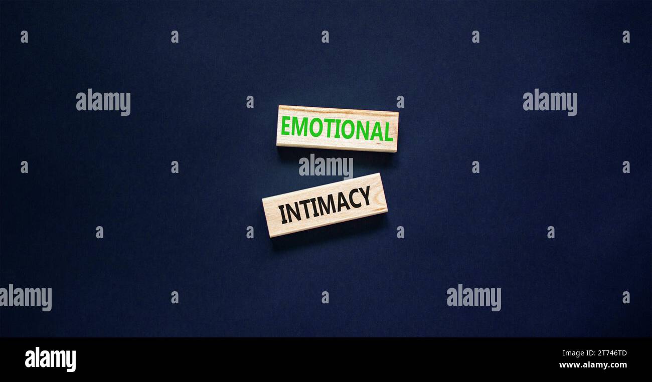 Emotional intimacy symbol. Concept words Emotional intimacy on ...