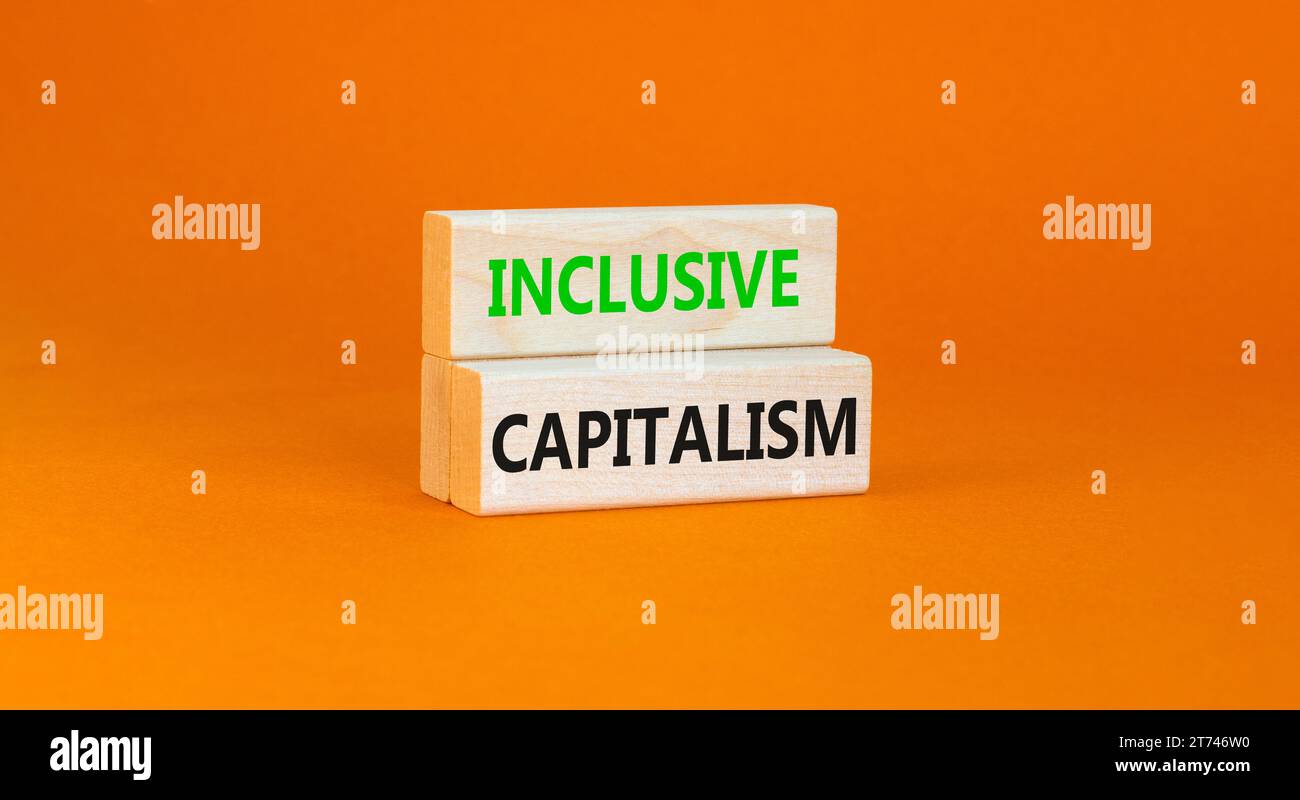 Inclusive capitalism symbol. Concept words Inclusive capitalism on ...