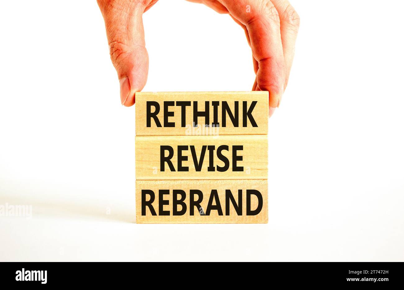 Rethink revise rebrand symbol. Concept word Rethink Revise Rebrand on ...