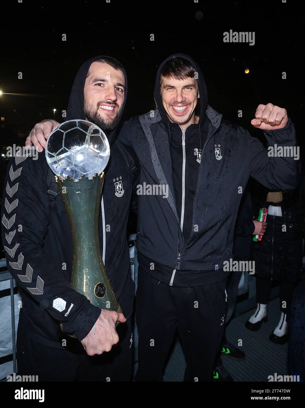 Magdeburg, Germany. 13th Nov, 2023. Magdeburg's Swiss circle player ...