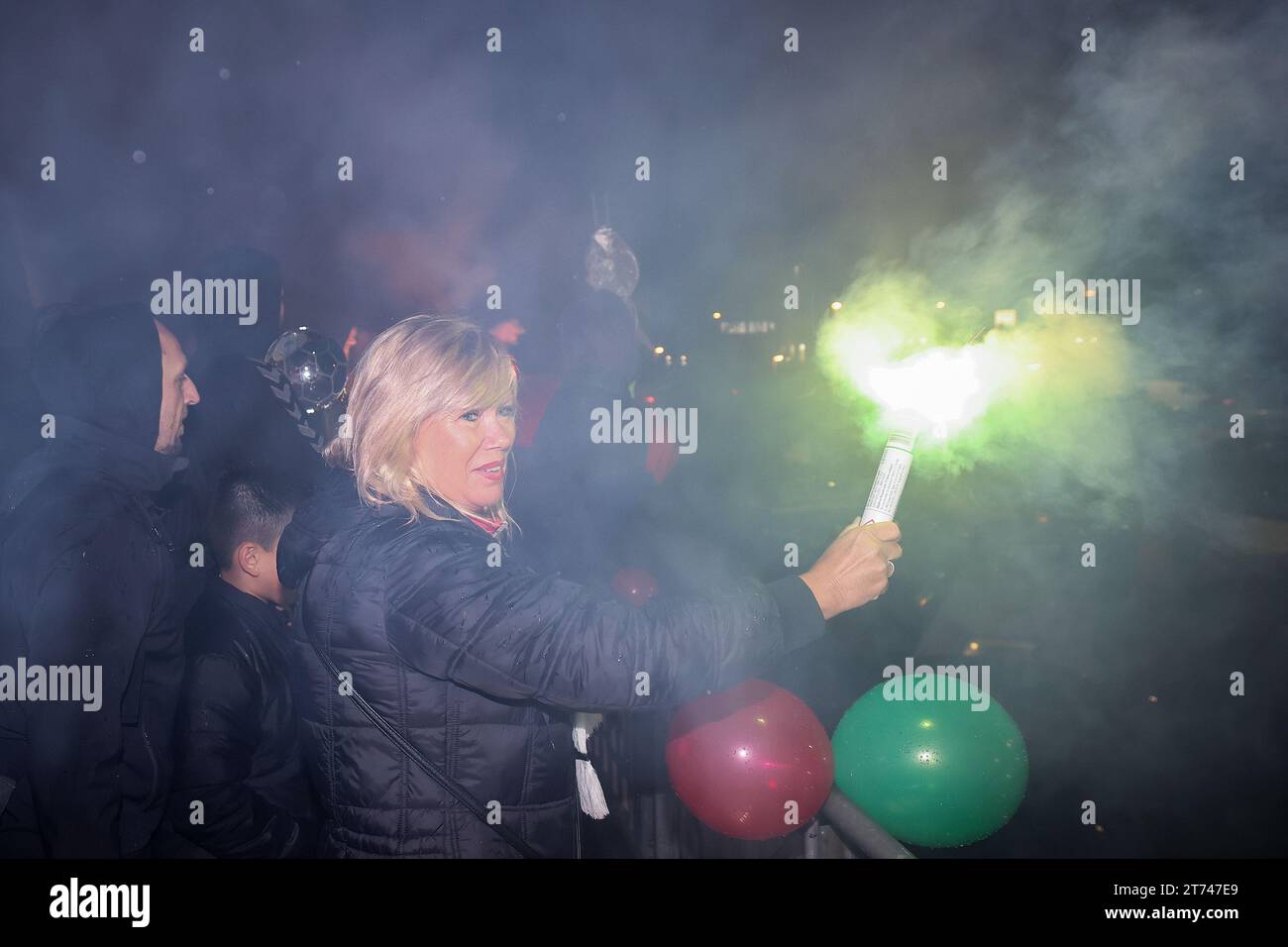 Magdeburg, Germany. 13th Nov, 2023. Magdeburg's mayor Simone Borris ...