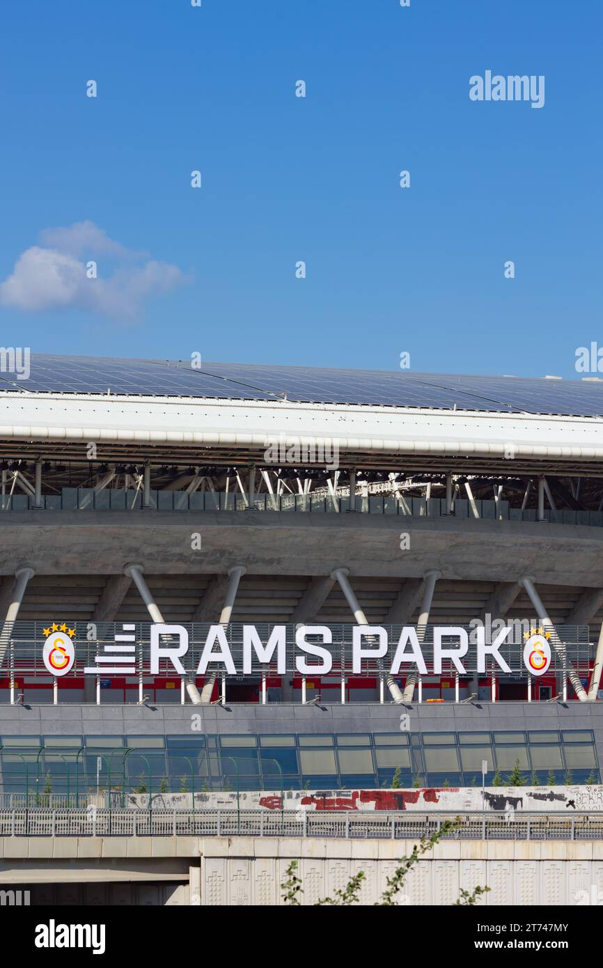 Rams Park aka Galatasaray Ali Sami Yen Stadium in Istanbul. Istanbul ...