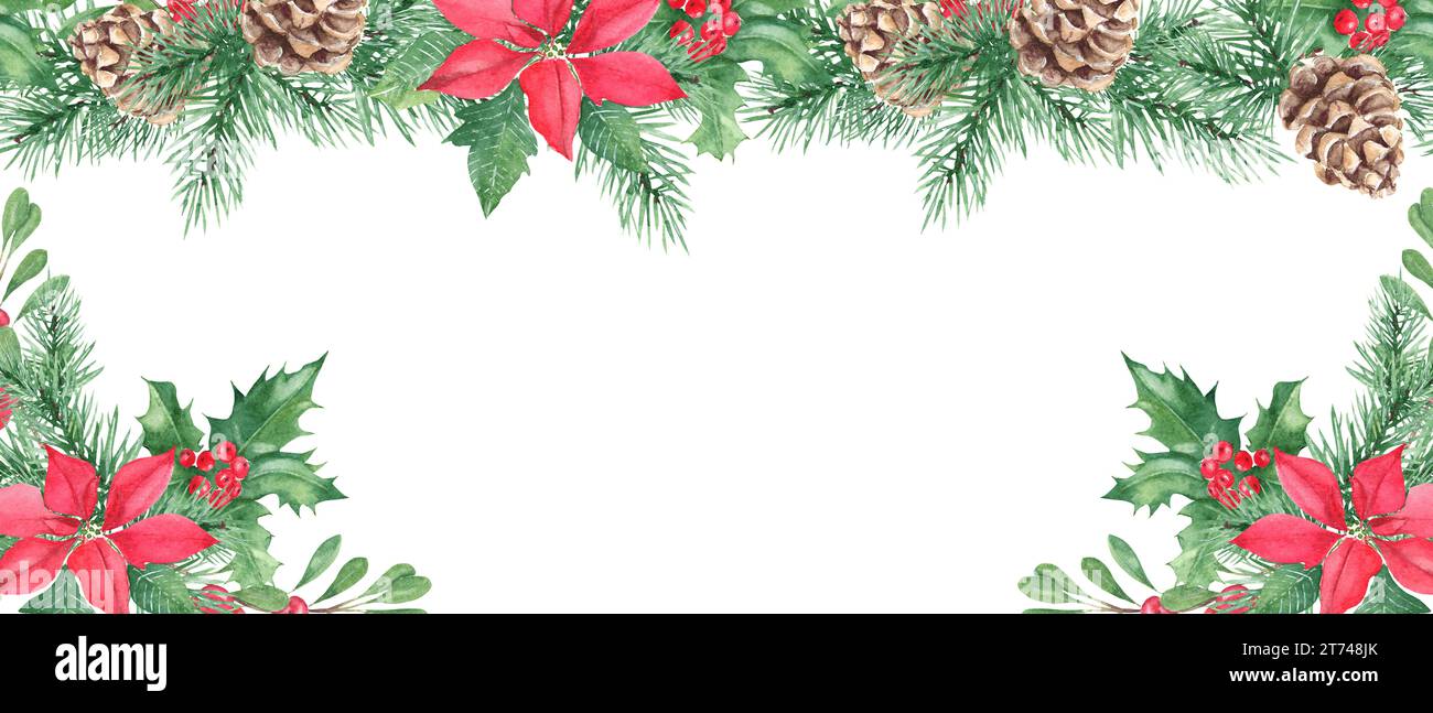Clipart Holly Border