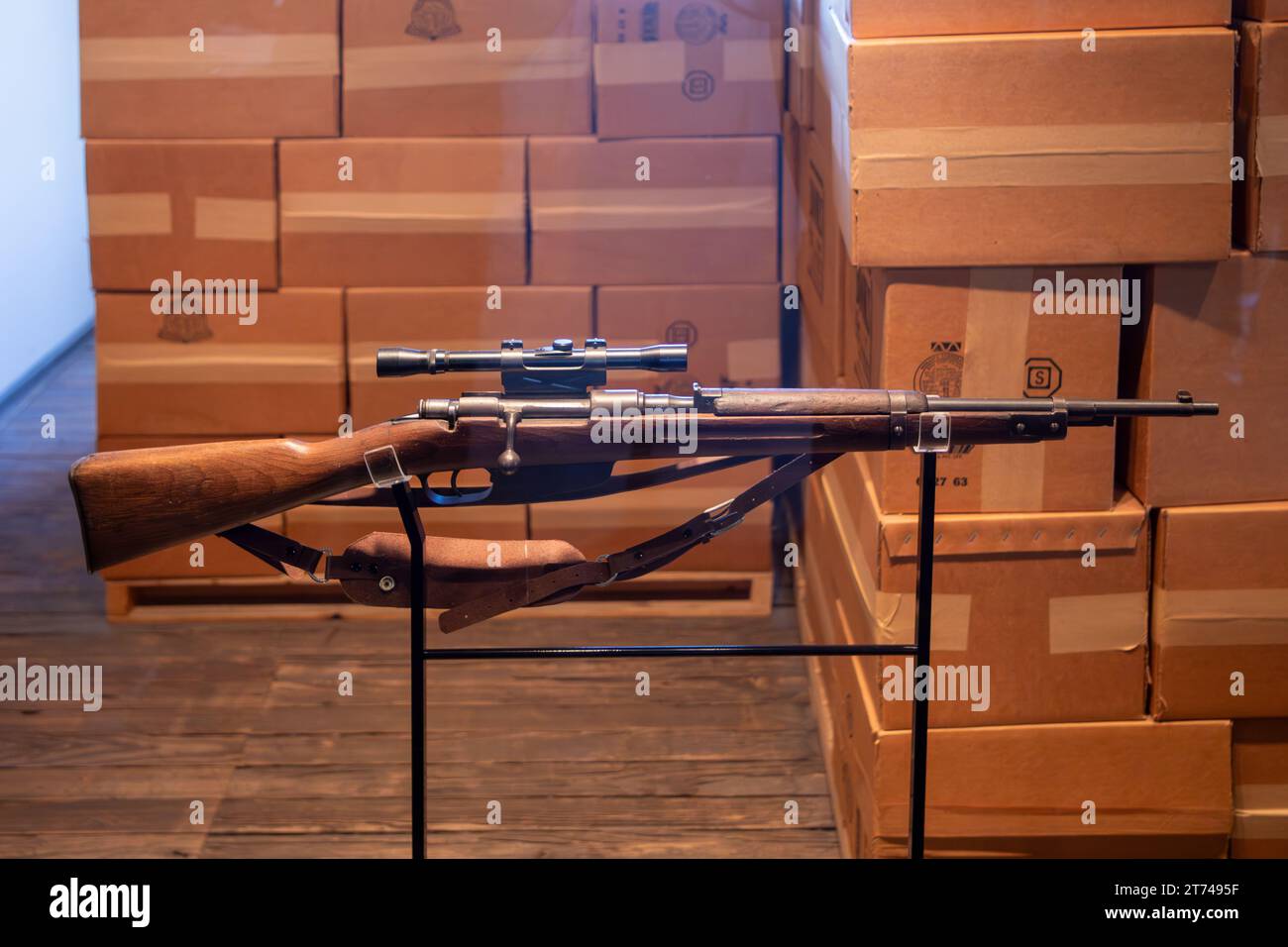 Dallas, USA - November 7, 2023: View of the Interior of the Sixth Floor ...