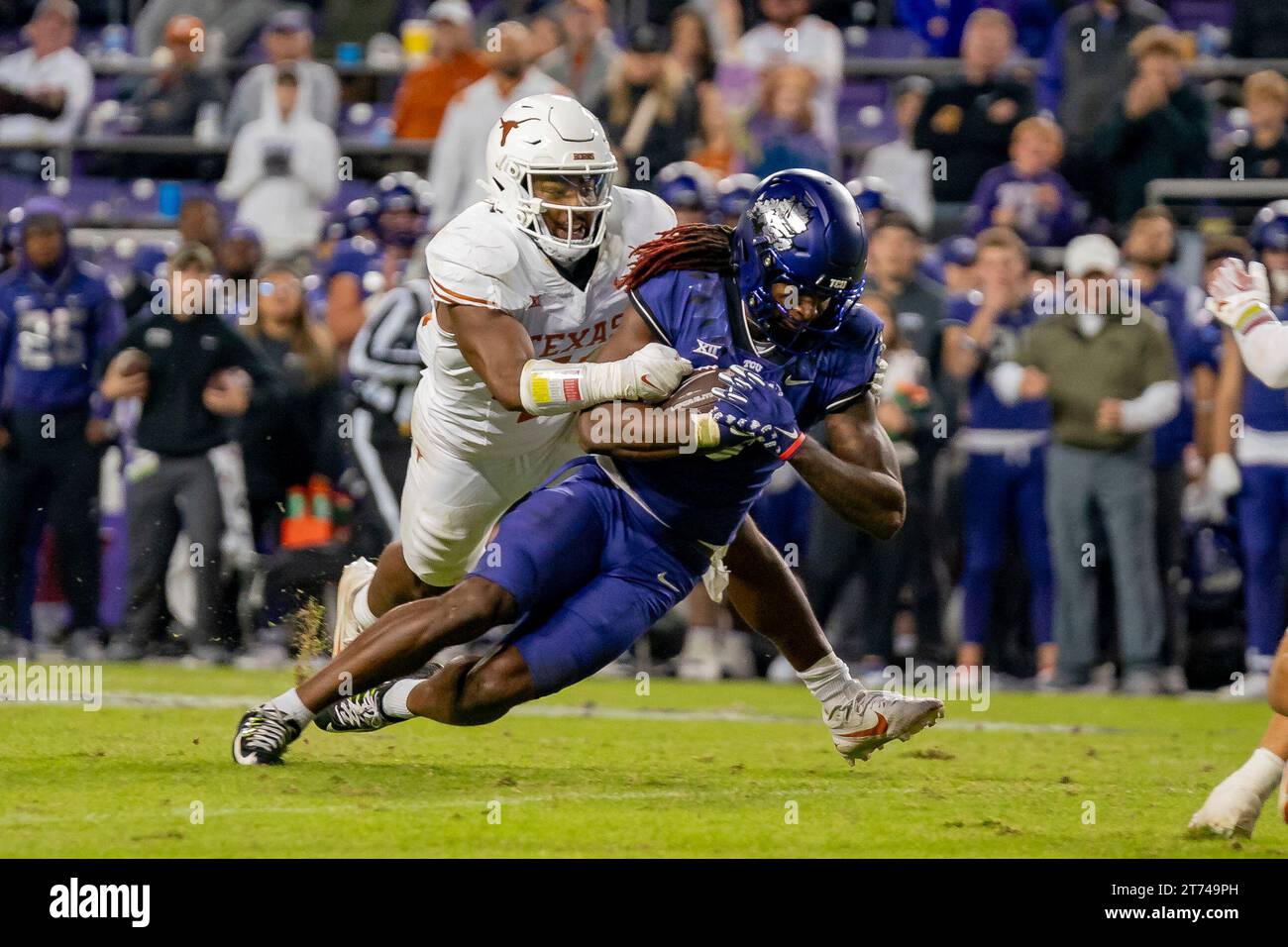 FORT WORTH, TX - NOVEMBER 11: TCU Horned Frogs wide receiver Savion ...