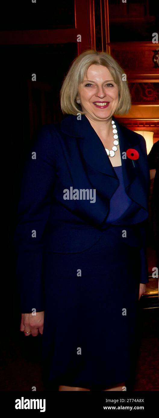 FILE PICS. 13th November, 2023. Theresa Mary, Lady May a British ...