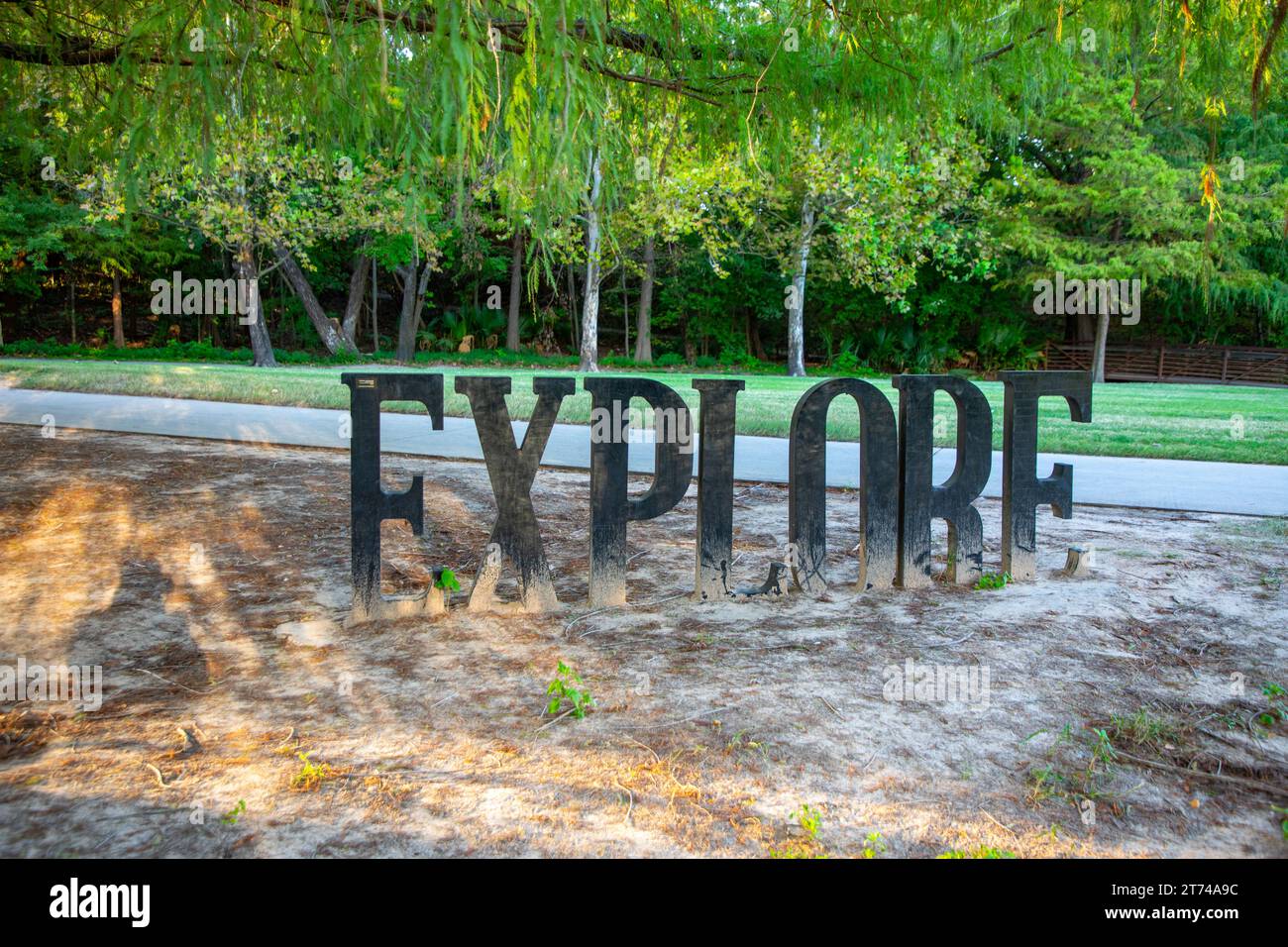 Buffalo bayou walk hi-res stock photography and images - Alamy