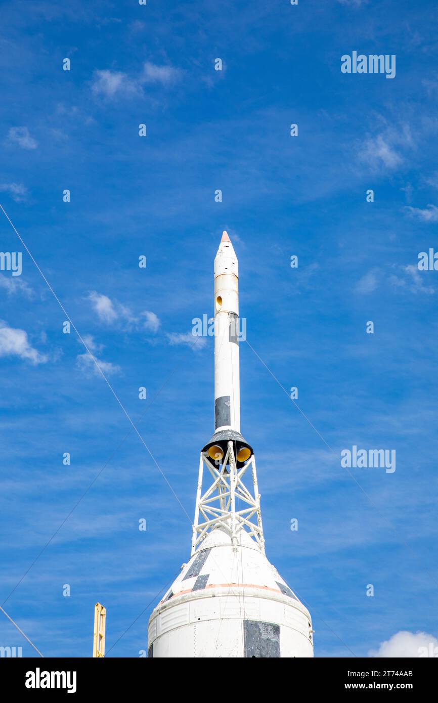 Houston, USA - October 22, 2023: rockets little joe II at the Houston ...