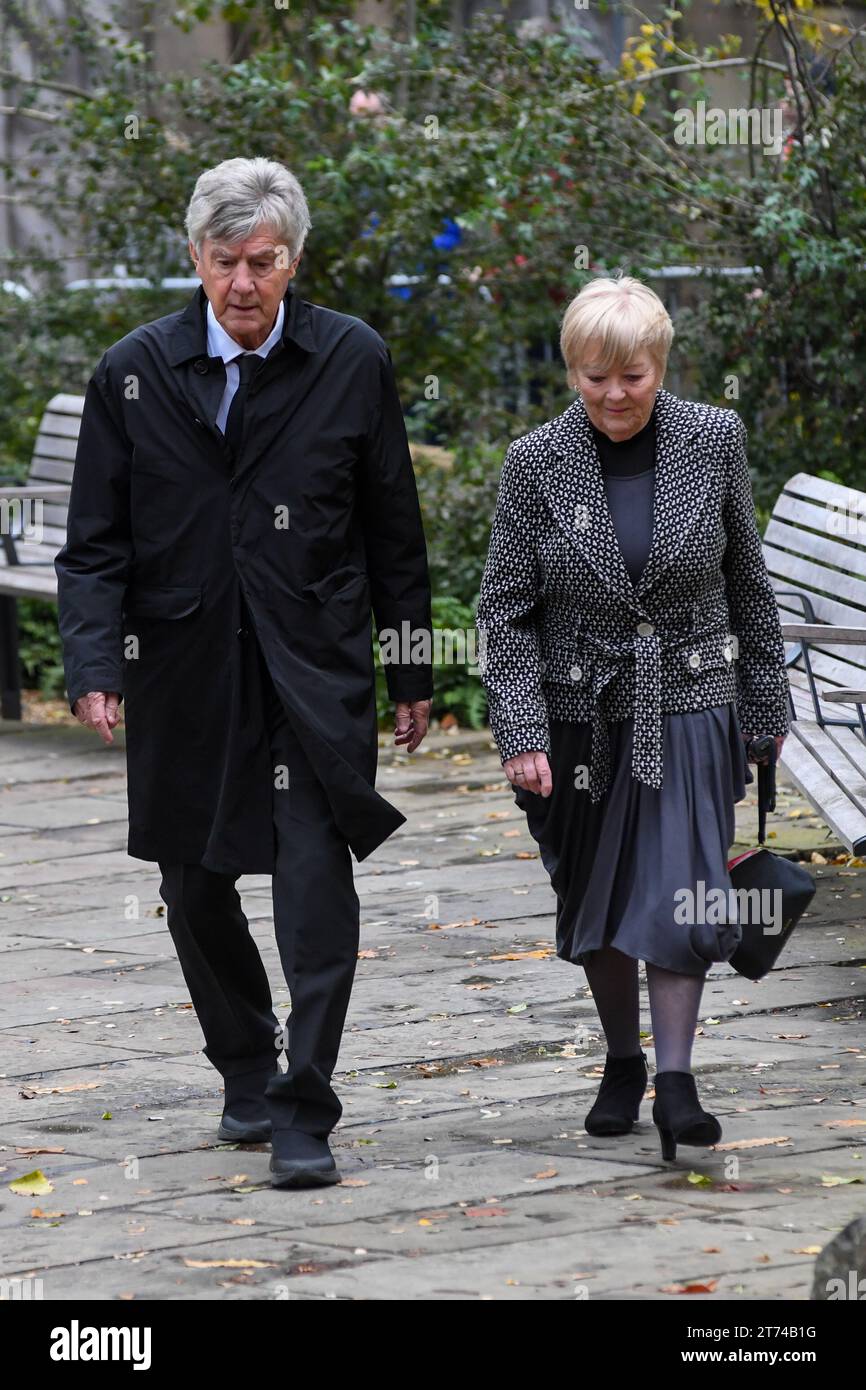 Brian Kidd attends Sir Bobby Charltons funeral at Manchester Cathedral ...