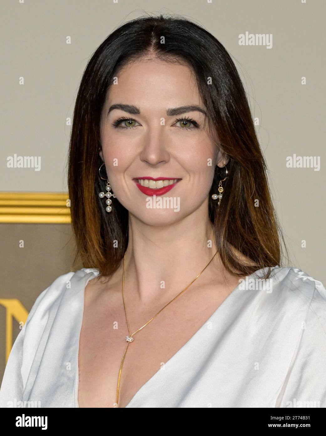 November 12, 2023, Westwood, California, United States: Jessica Moore ...