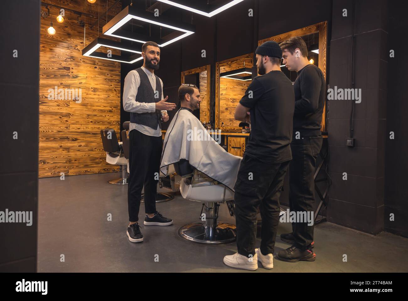 Mens hairstyles hair male hi-res stock photography and images - Alamy