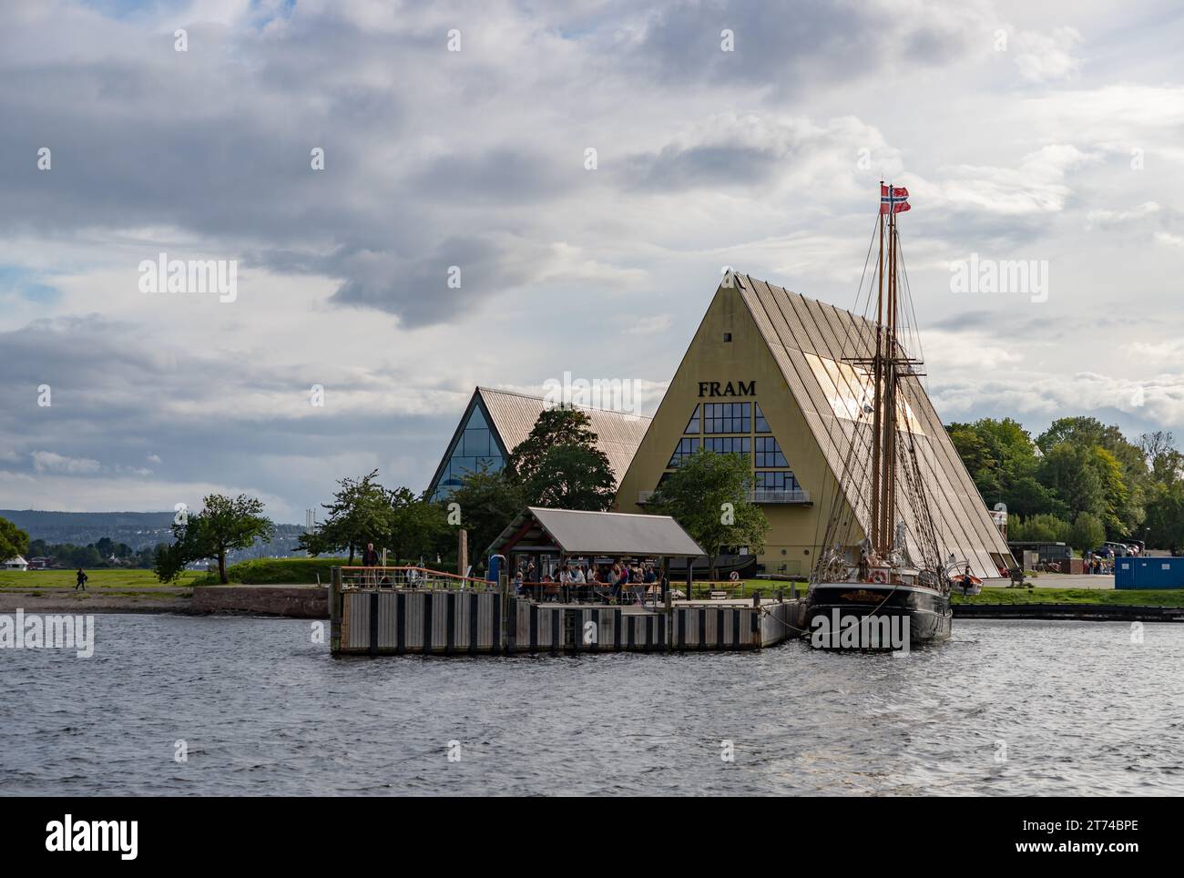 A picture of the Fram Museum Stock Photo - Alamy