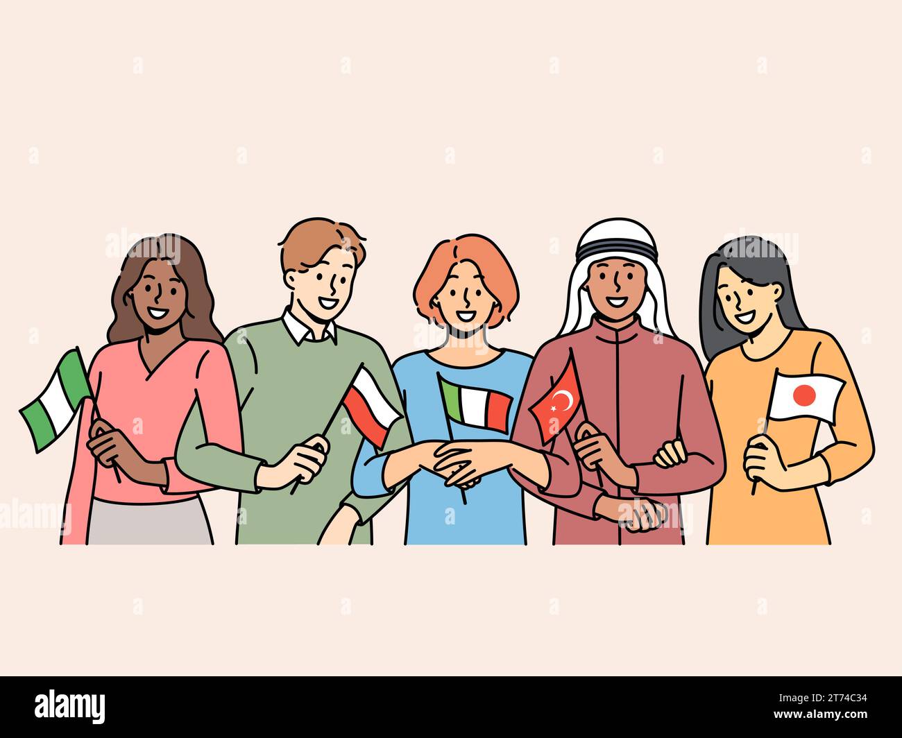 Diverse flags Stock Vector Images - Alamy