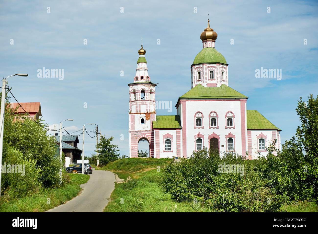 Church of Elijah the Prophet Ilyinsky Parish in Suzdal, Russia Stock ...