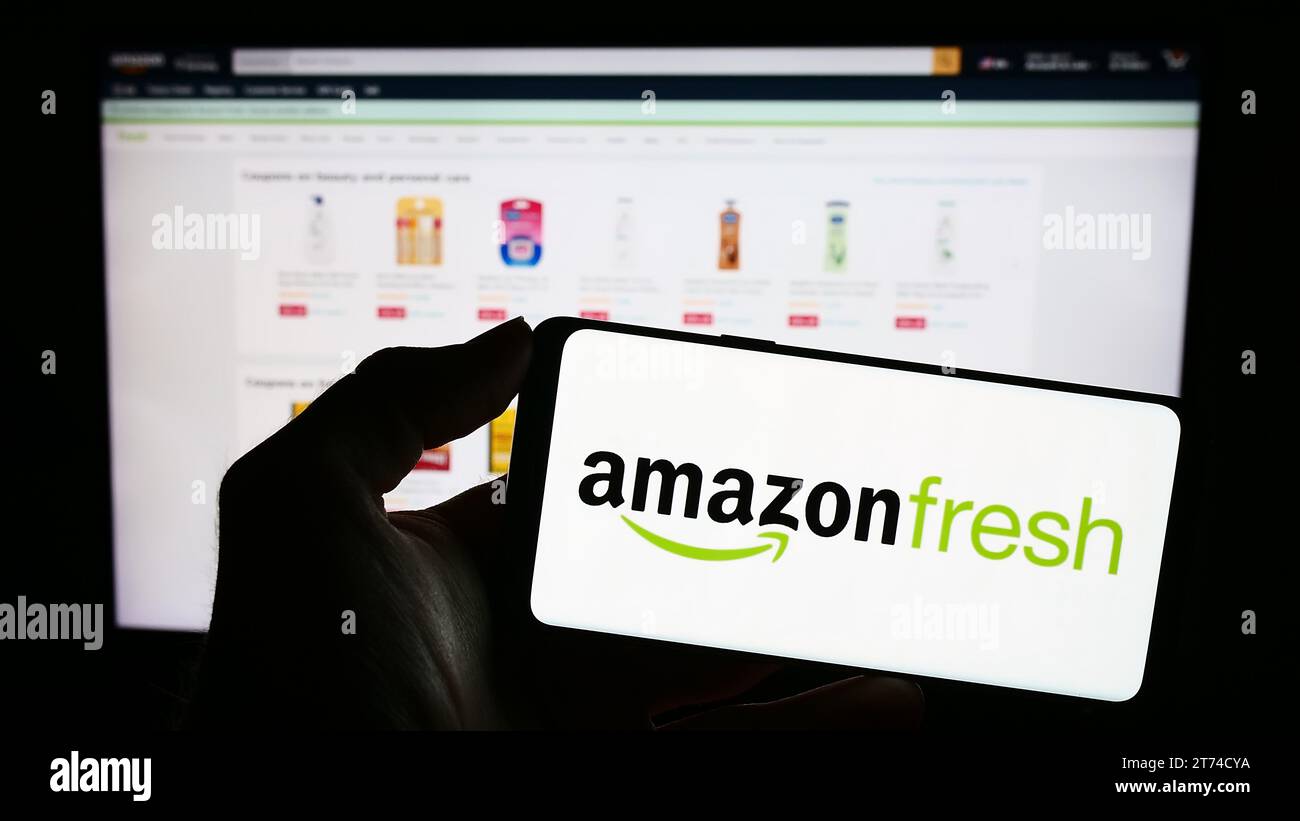 Amazon fresh logo hi-res stock photography and images - Alamy