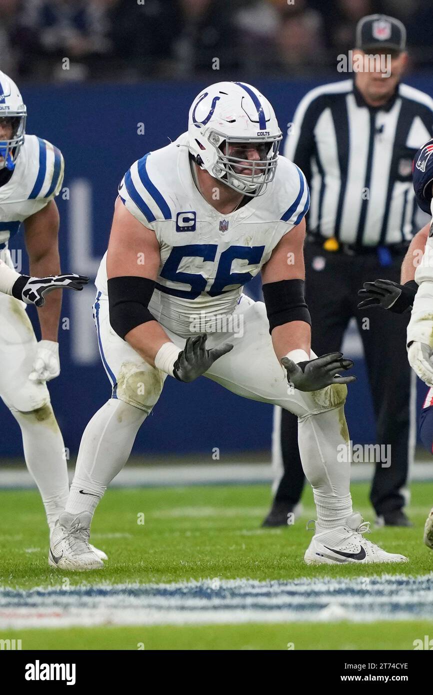 Indianapolis Colts guard Quenton Nelson (56) in action during an NFL ...