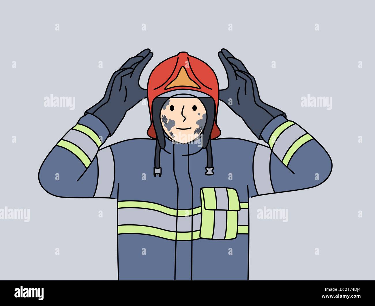 Fire rescue leader Stock Vector Images - Alamy