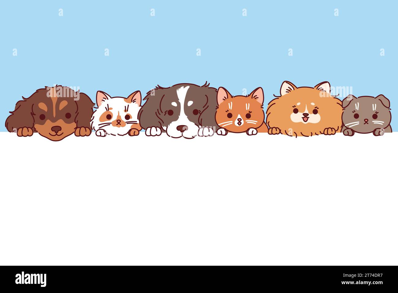 Cute cats dachshund in Stock Vector Images - Alamy