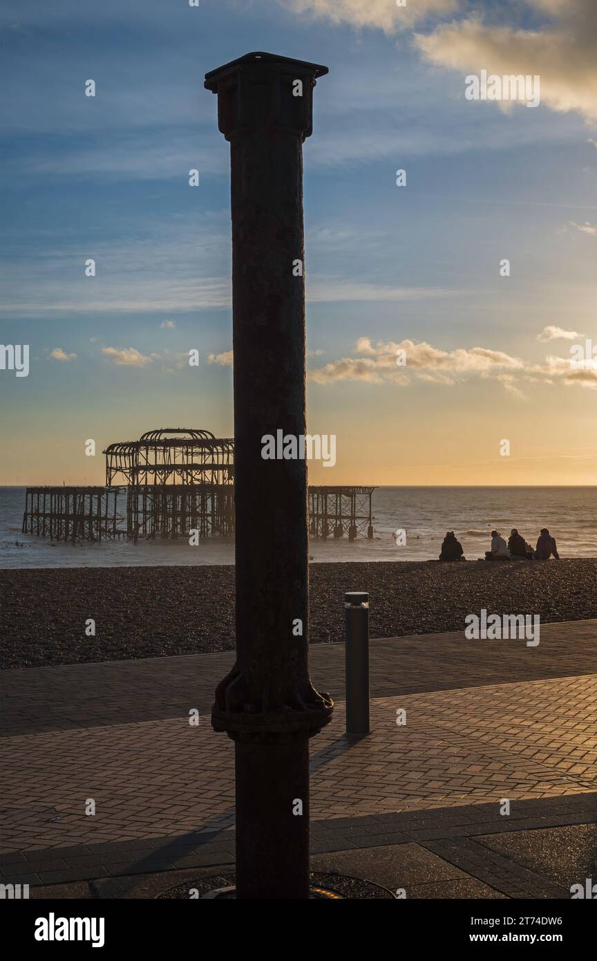 Brighton seafront artwork hi-res stock photography and images - Alamy