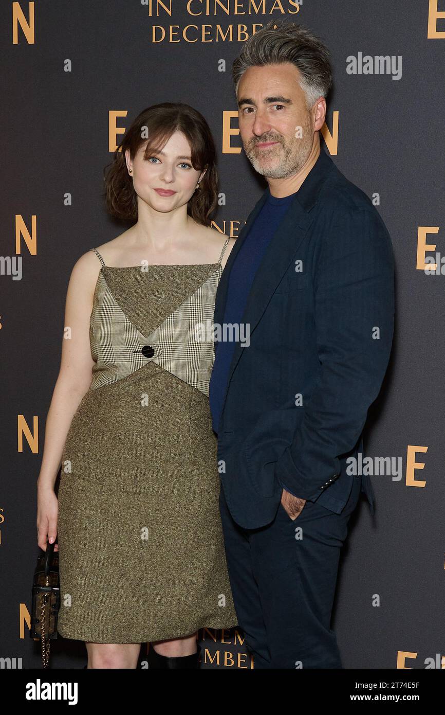 London, UK . 13 November, 2023 . Thomasin Mckenzie, William Oldroyd ...