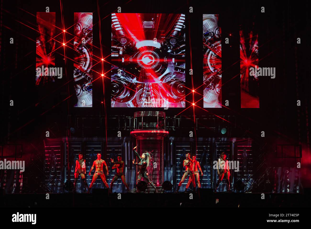 Milan, Italy. 13th Nov, 2023. The cast of RuPaul's Drag Race - Werq The ...