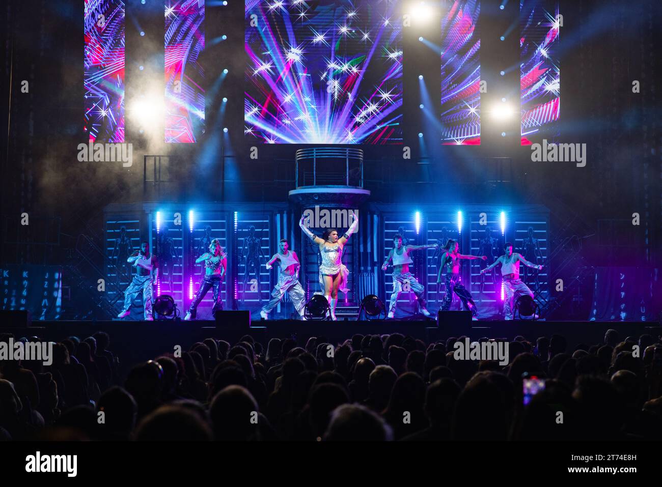 Milan, Italy. 13th Nov, 2023. The cast of RuPaul's Drag Race - Werq The ...