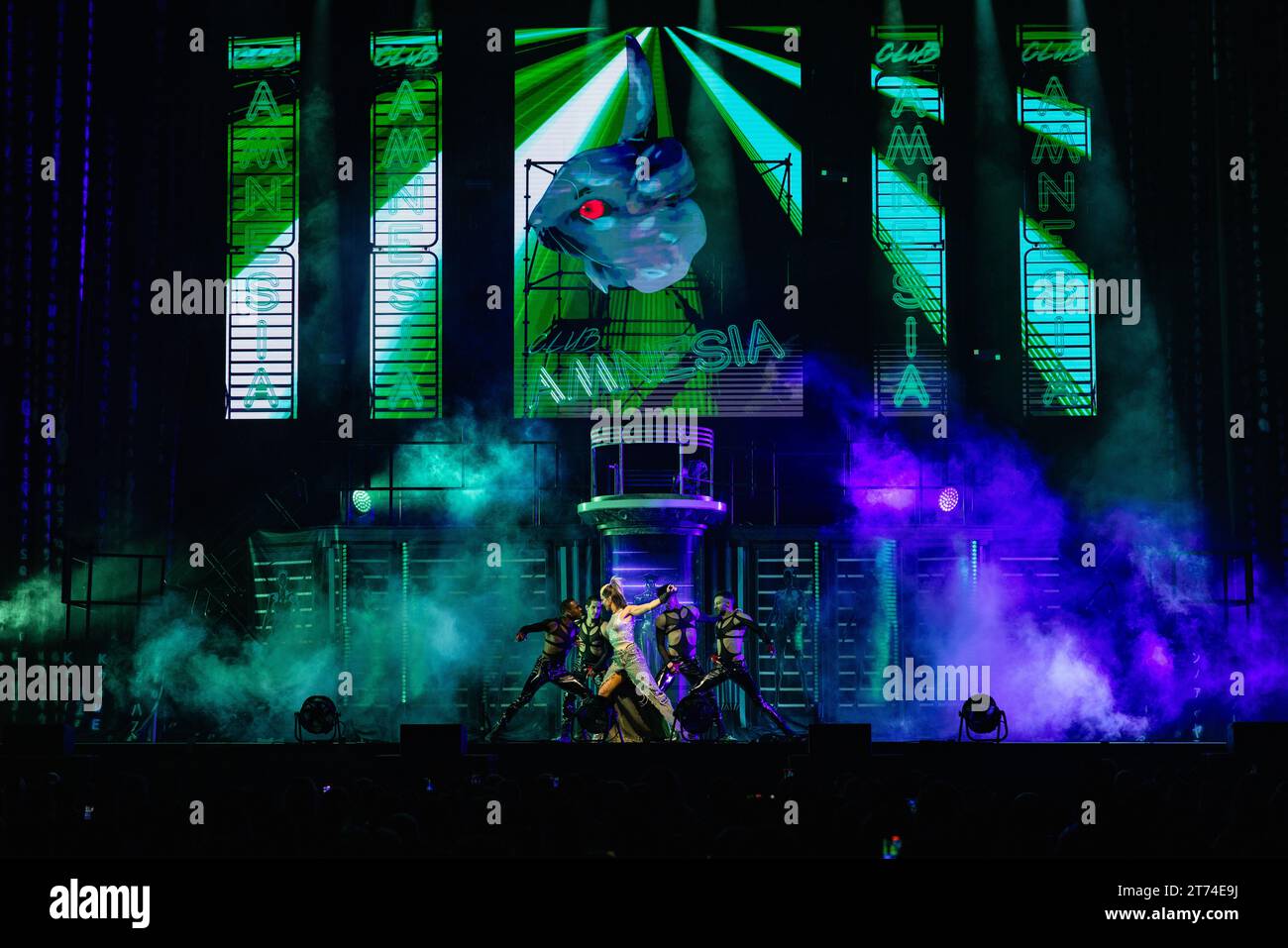 Milan, Italy. 13th Nov, 2023. The cast of RuPaul's Drag Race - Werq The ...