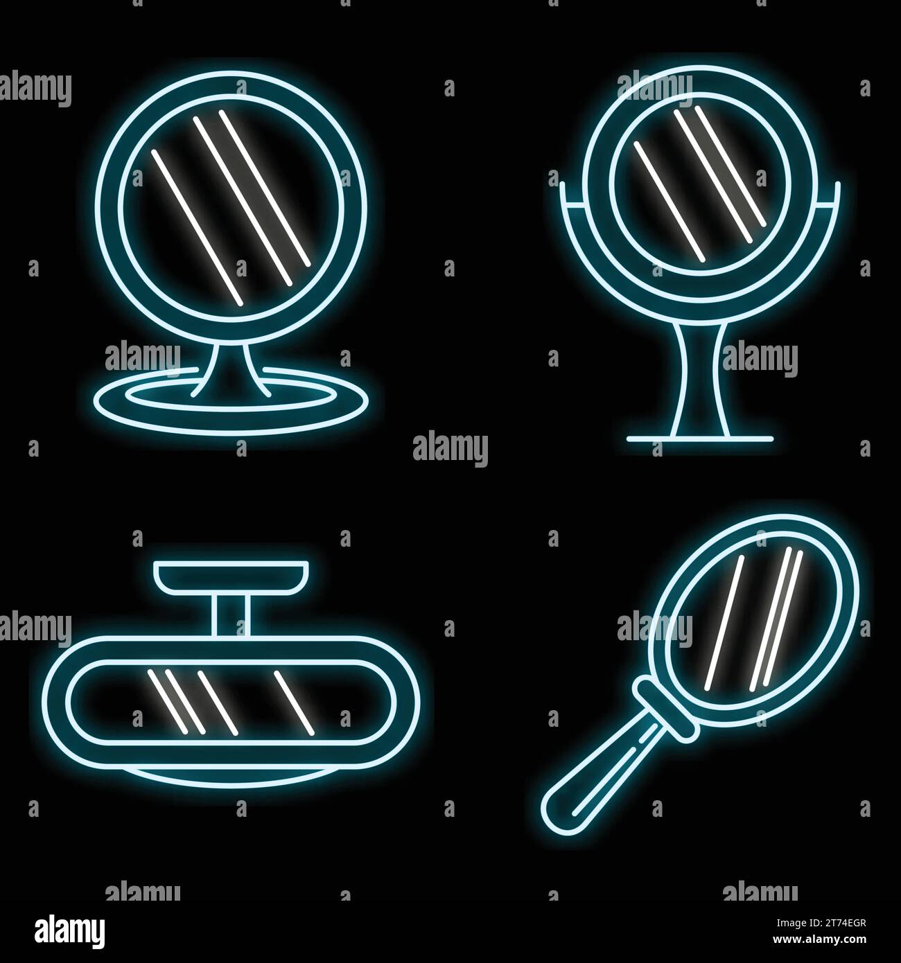 Black woman rear view glass Stock Vector Images - Alamy
