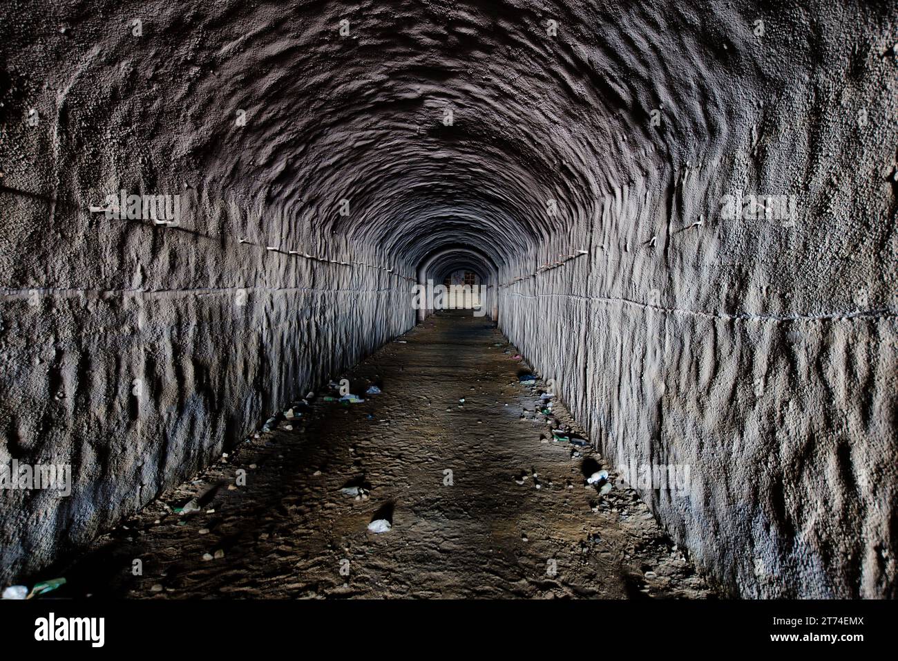 Deep underground mine concrete hi-res stock photography and images - Alamy