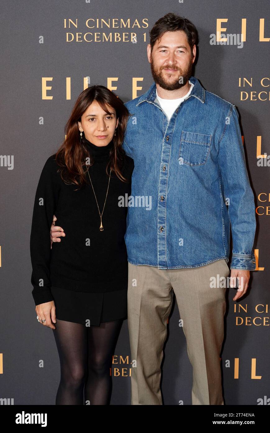 Luke Goebel and Ottessa Moshfegh arrive for a special screening of ...