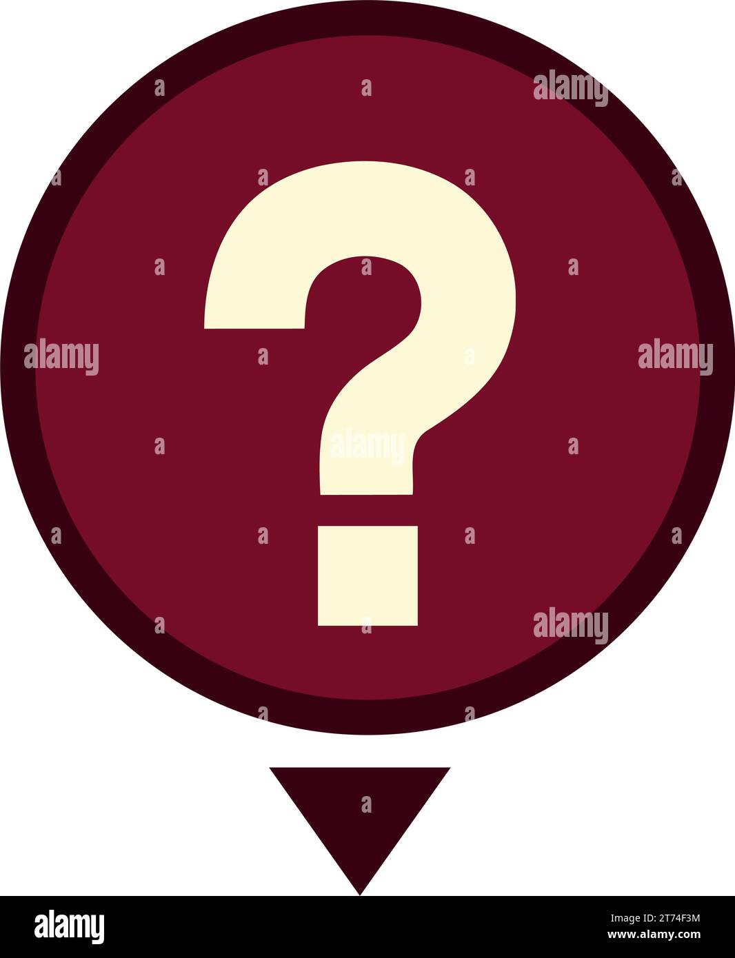 bubble with interrogation design isolated Stock Vector Image & Art - Alamy