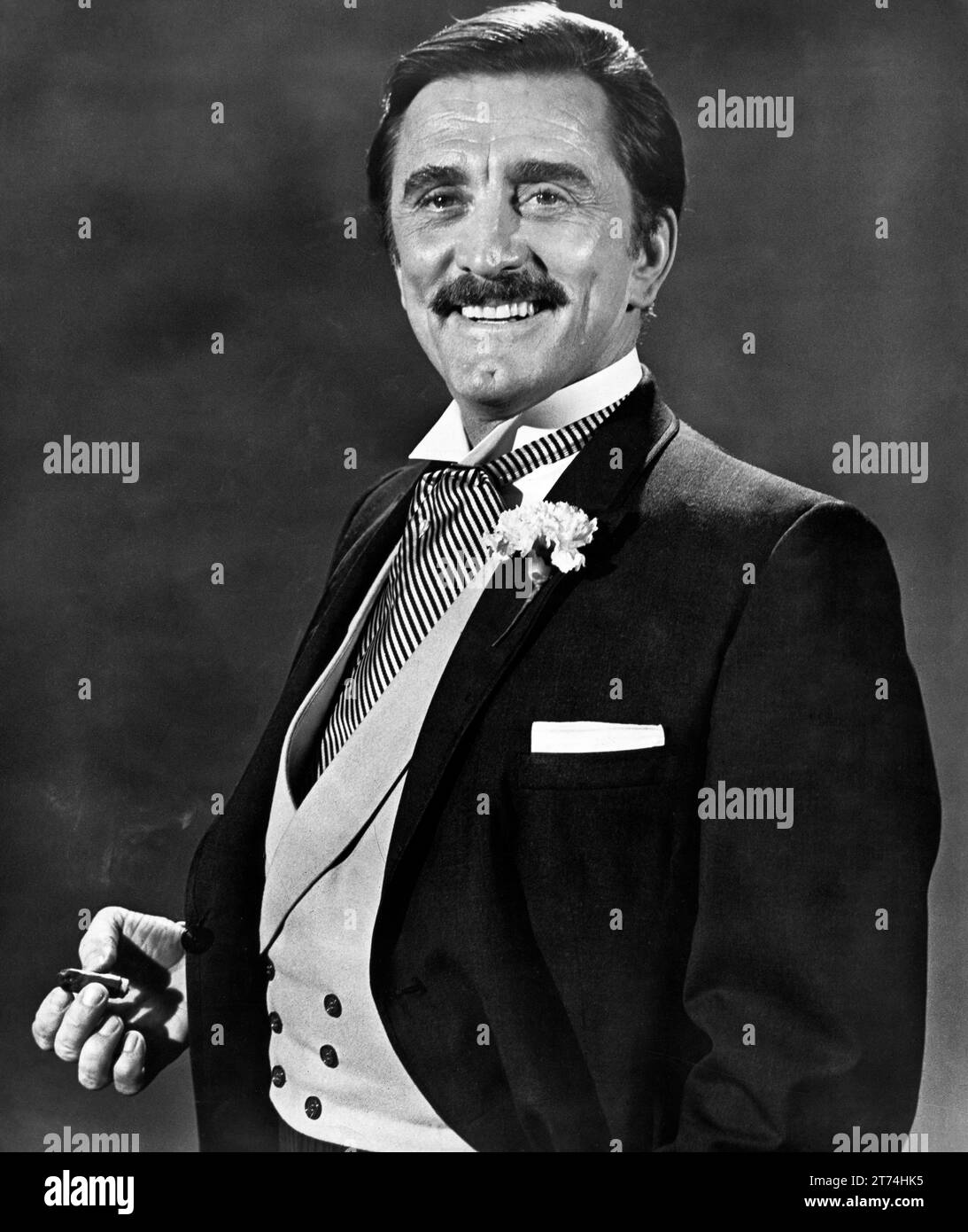 Kirk Douglas, on-set of the film, "The Brotherhood", Paramount Pictures ...