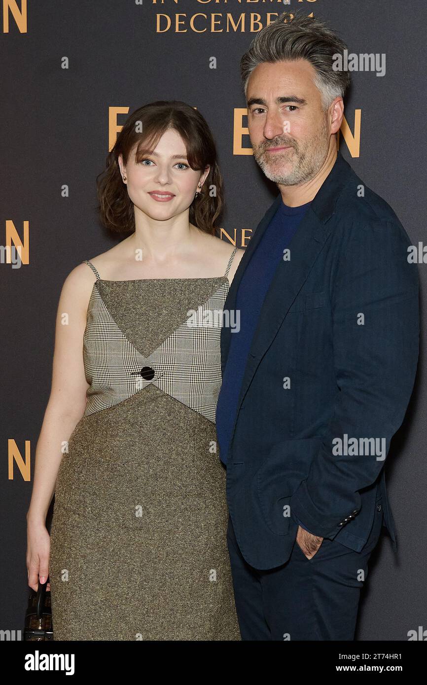 London, UK . 13 November, 2023 . Thomasin Mckenzie, William Oldroyd ...