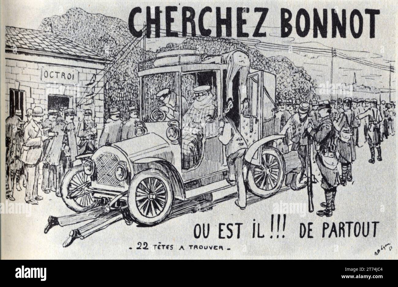 image ancienne cherchez bonnot Stock Photo - Alamy