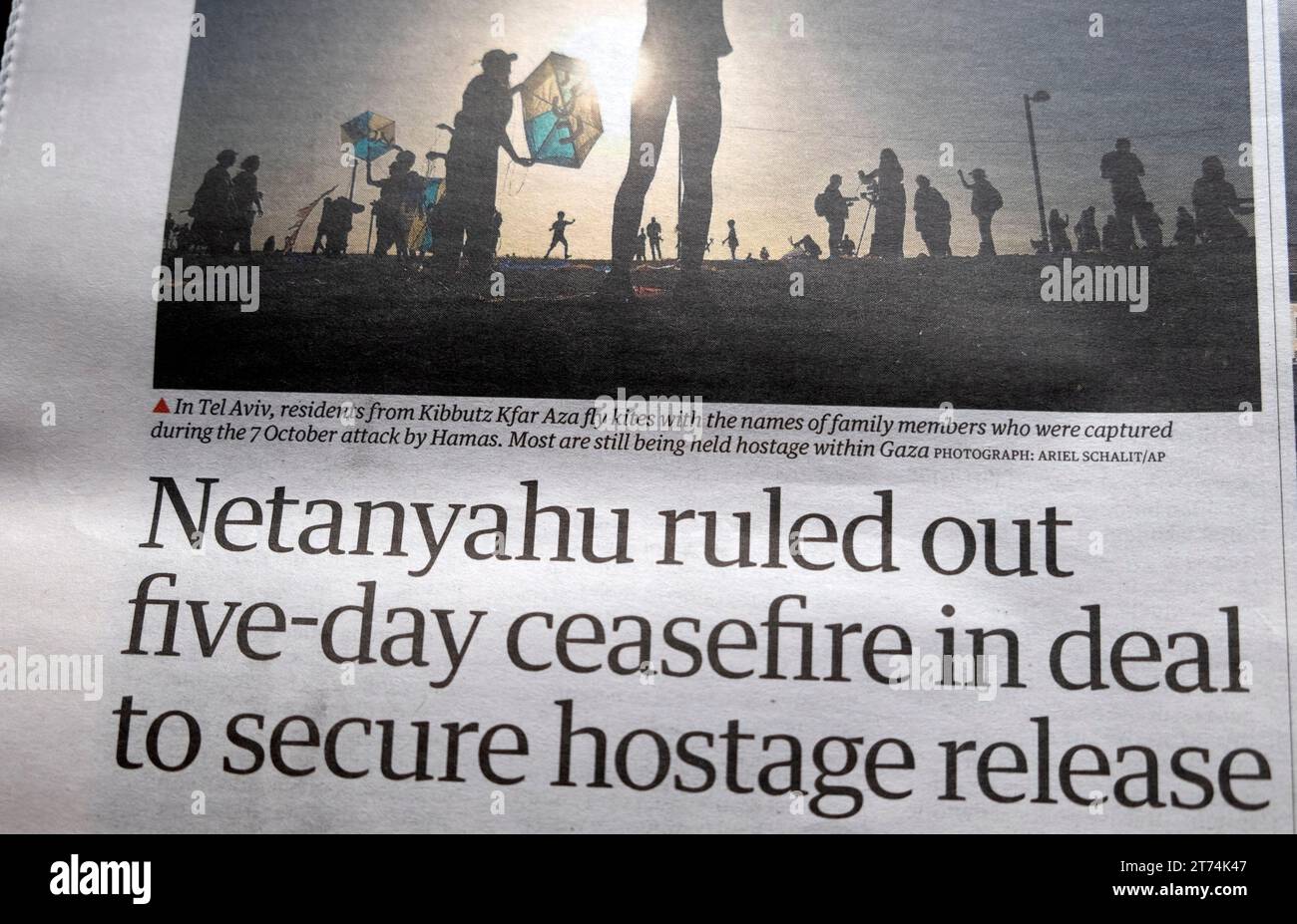 'Netanyahu ruled out five-day ceasefire in deal to secure hostage ...