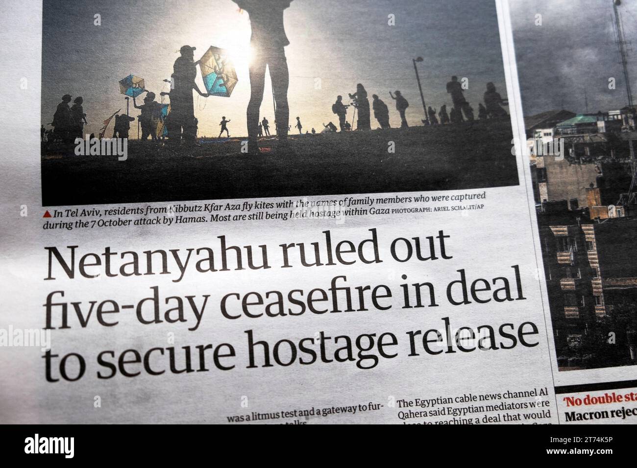 'Netanyahu ruled out five-day ceasefire in deal to secure hostage ...