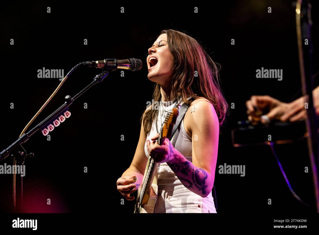 Milan Italy November 4, 2023 Larkin Poe music concert at Fabrique Milan ...