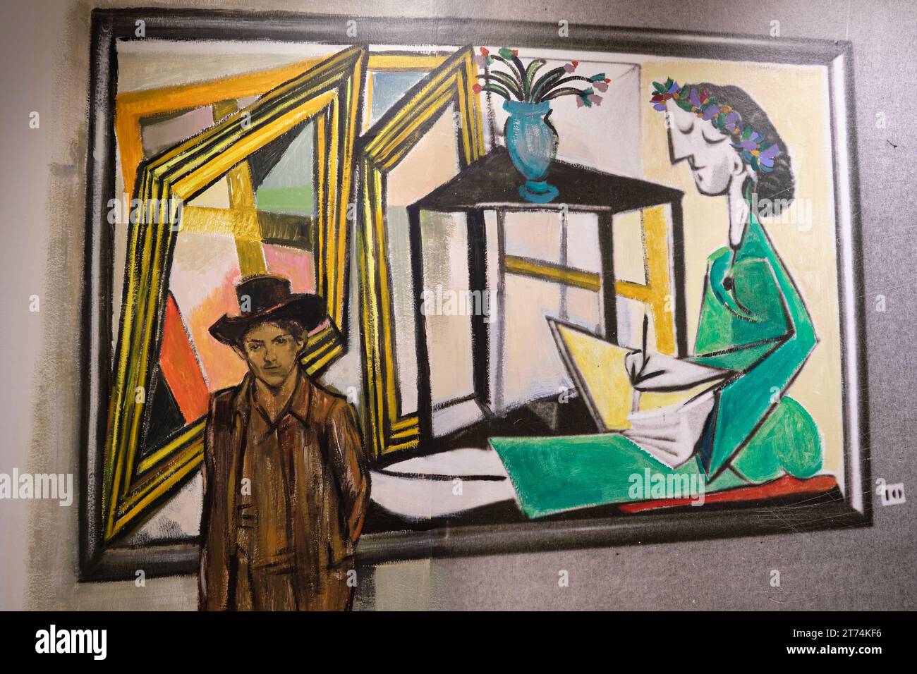 Exhibition poster picasso hi-res stock photography and images - Alamy