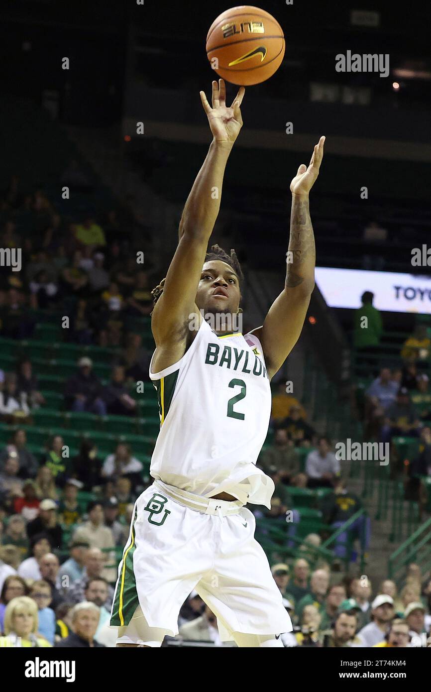 Baylor guard Jayden Nunn in an NCAA college basketball game against ...
