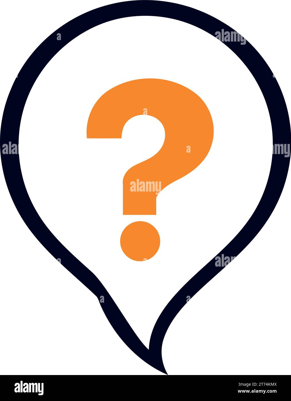 bubble with interrogation ask Stock Vector Image & Art - Alamy