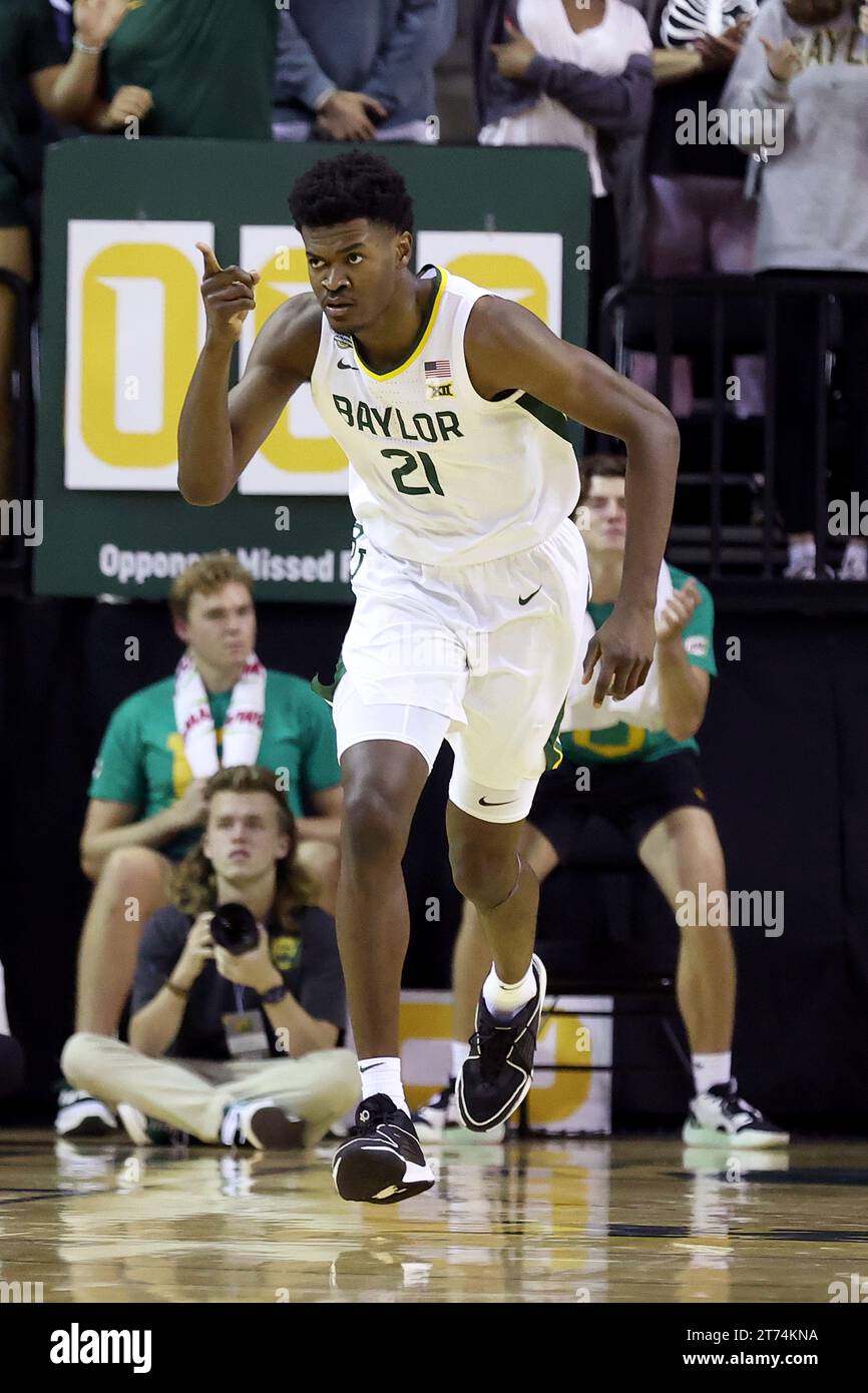 Baylor center Yves Missi in an NCAA college basketball game against ...