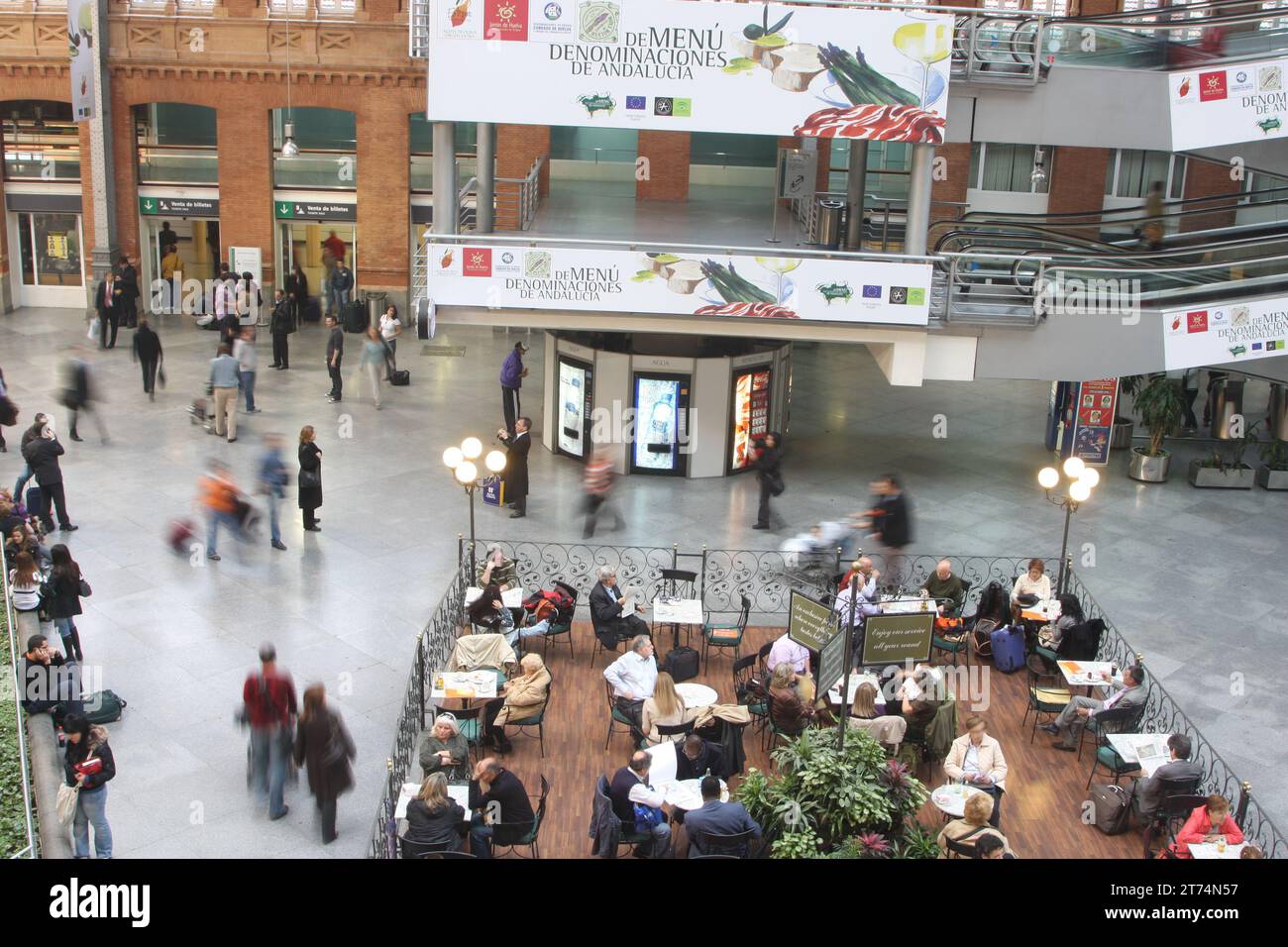 Madrid Atocha (Spanish: Estación de Madrid Atocha, also named Madrid ...