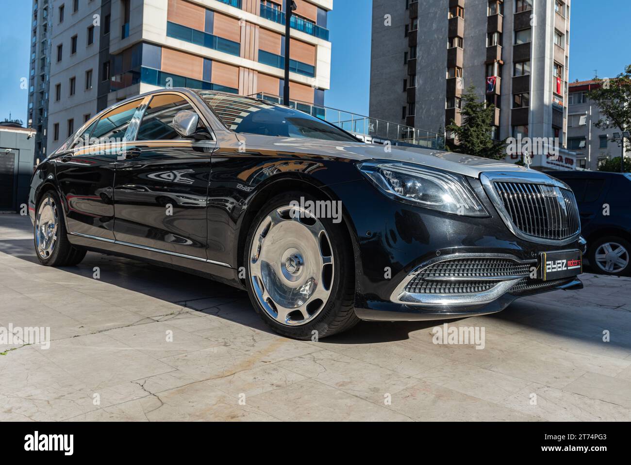 ISTANBUL, TURKEY - NOVEMBER 12, 2023: The New Mercedes S-Class Maybach ...