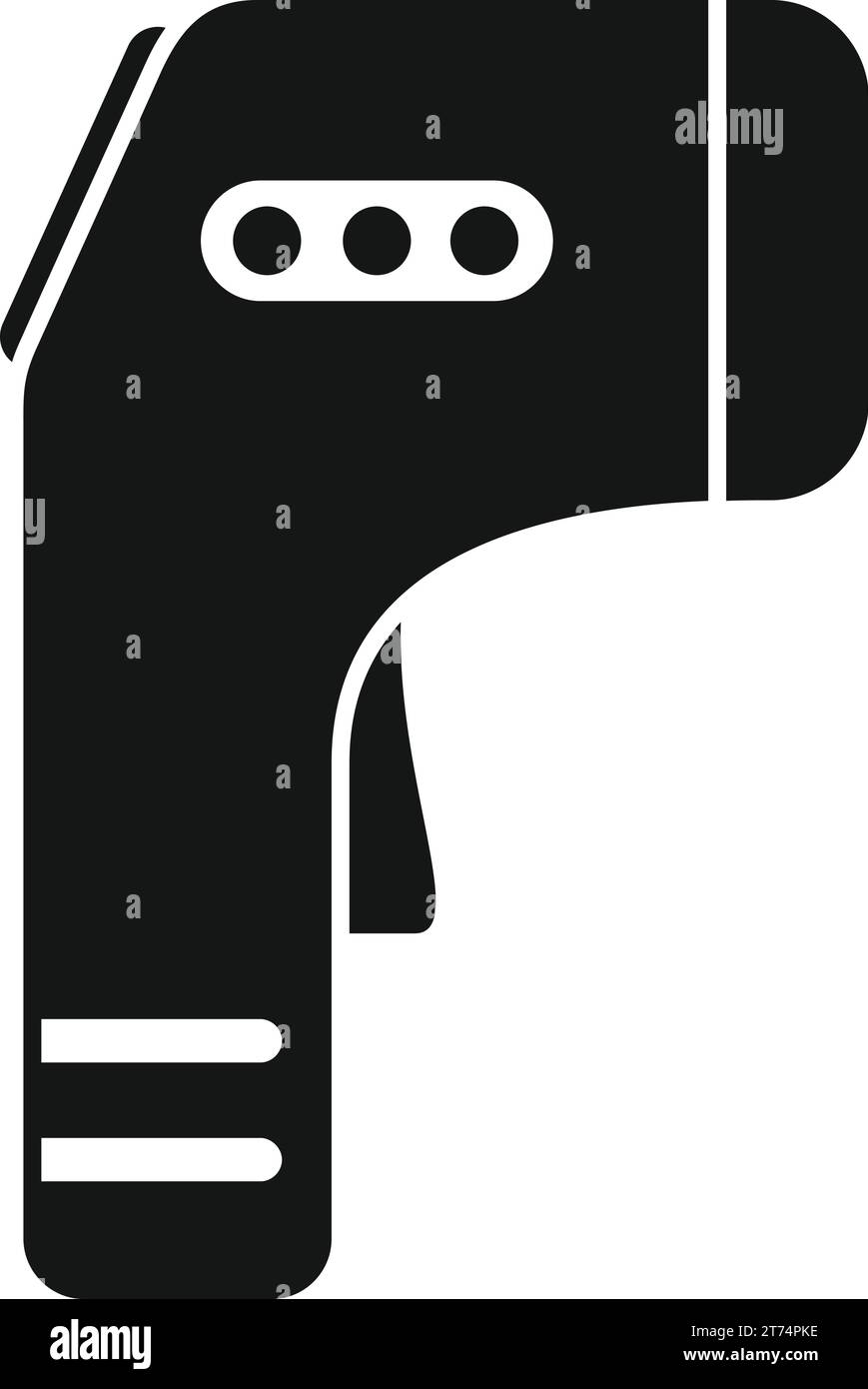 Viral remote scanner icon simple vector. Device equipment. Scan ...