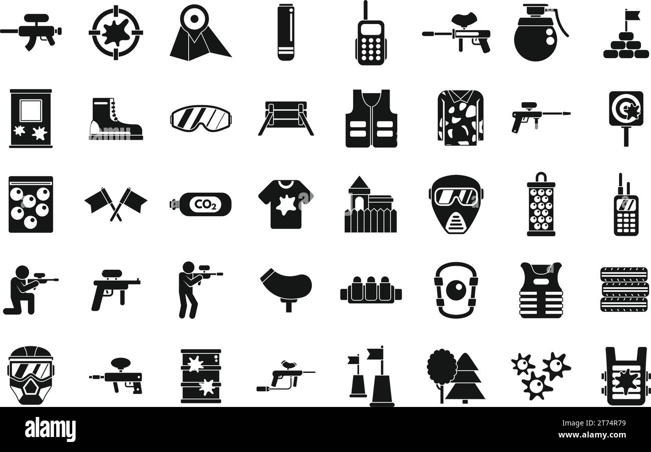 Armed combat simulation Stock Vector Images - Alamy