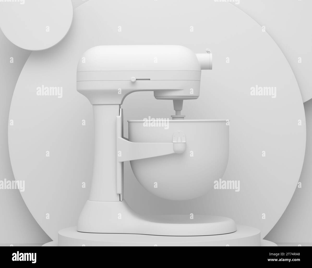Abstract scene or podium with blender on monochrome background Stock ... Abstract scene or podium with blender on monochrome background Stock ...