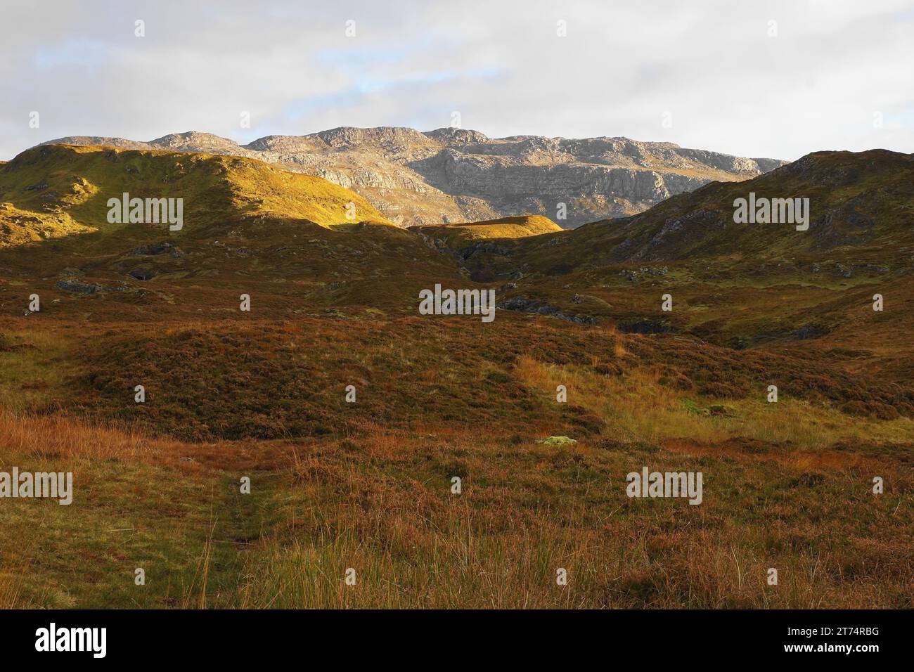 Traligill Glen, Inchnadamph, Sutherland, Highlands of Scotland, UK ...