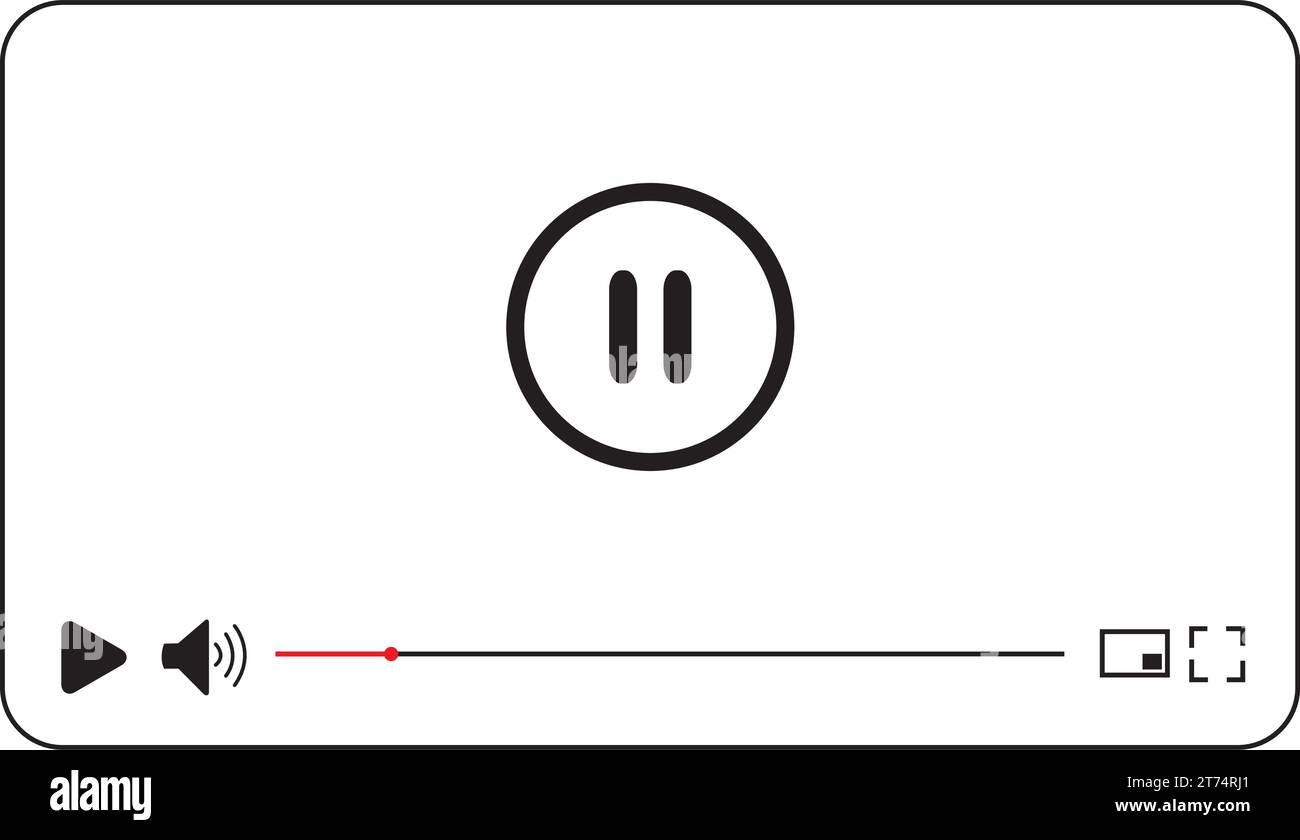 Pause symbol Stock Vector Images - Alamy